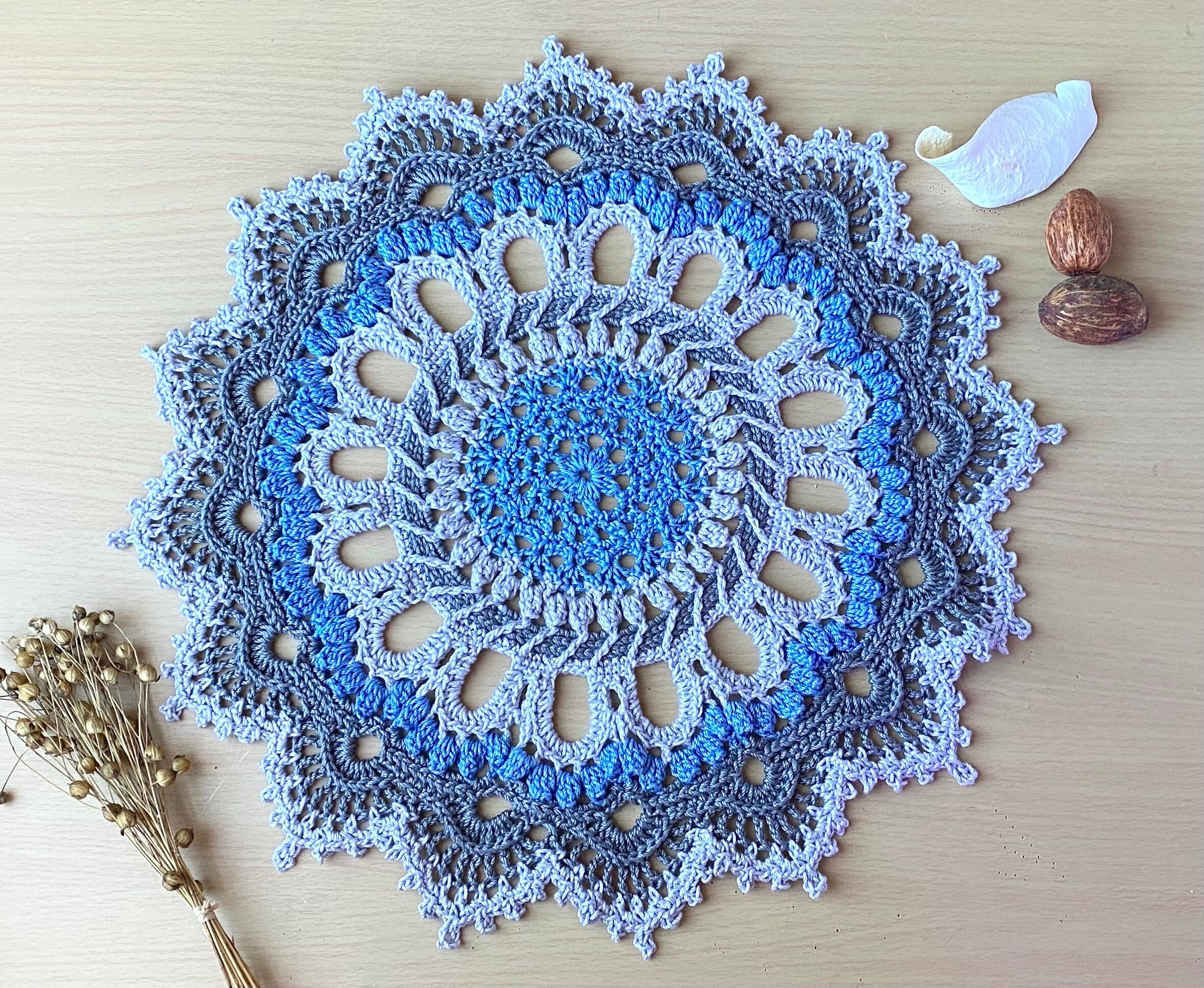 Crochet Doilies Crochet Doily Coffee Table Decor Hand Crochet Doilies ...