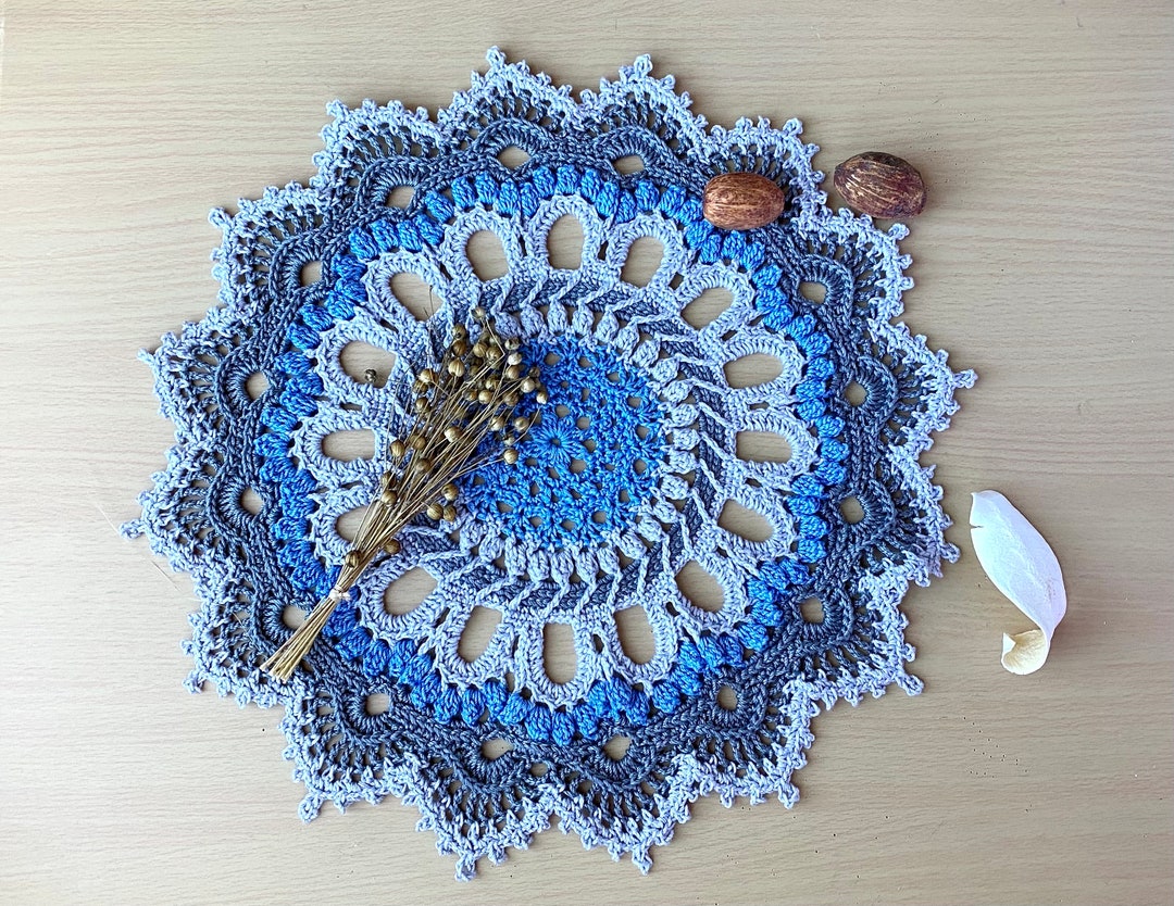 Crochet Doilies Crochet Doily Coffee Table Decor Hand Crochet Doilies ...