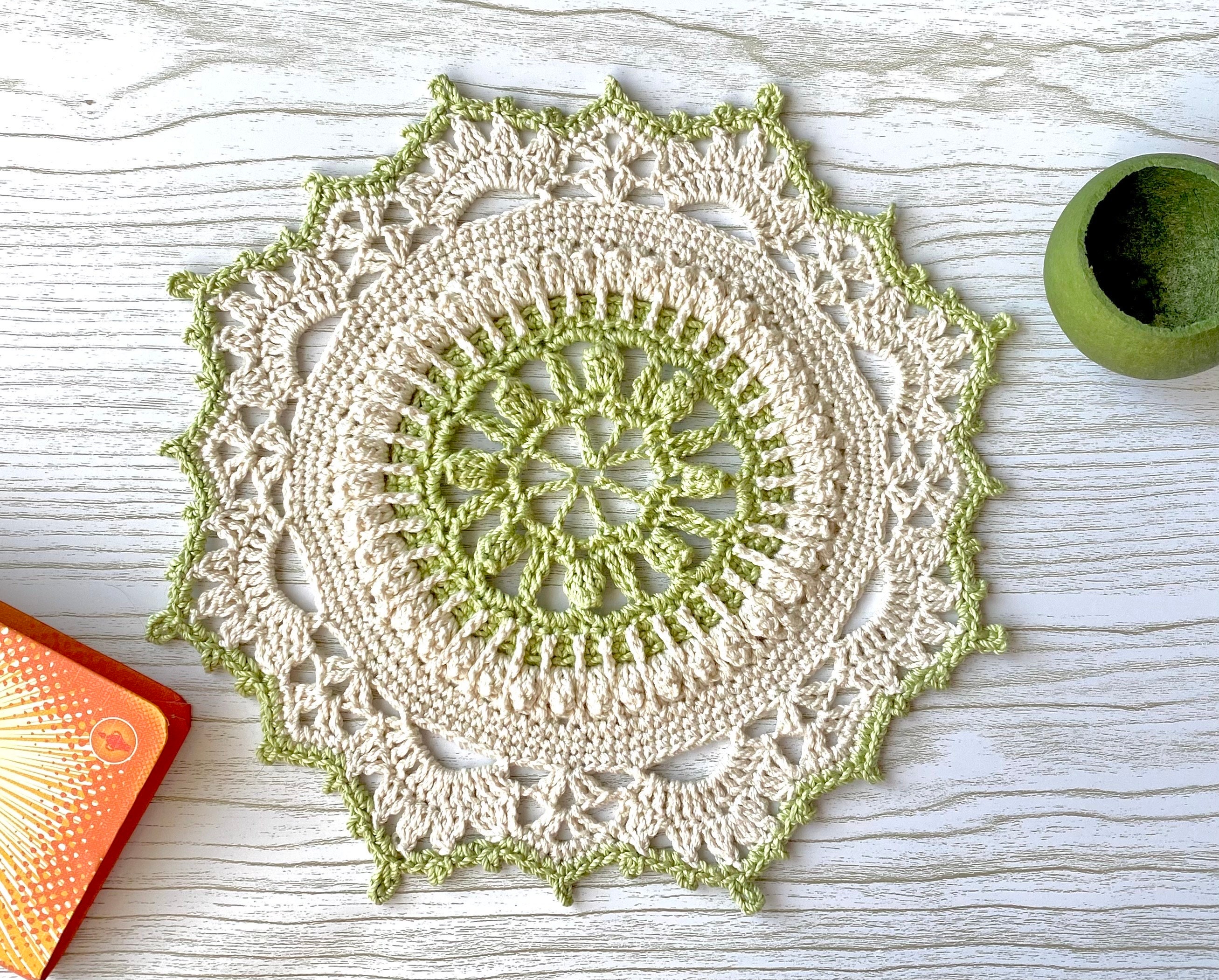 Crochet Doilies Crochet Doily Coffee Table Decor Hand Crochet Doilies ...