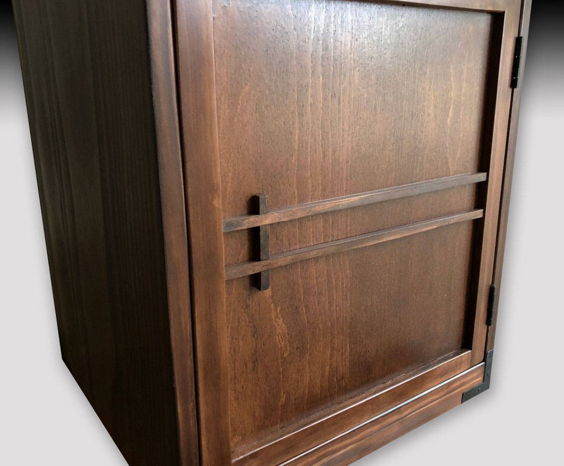 Japanese Furniture Bedside Table or Cabinet - Etsy