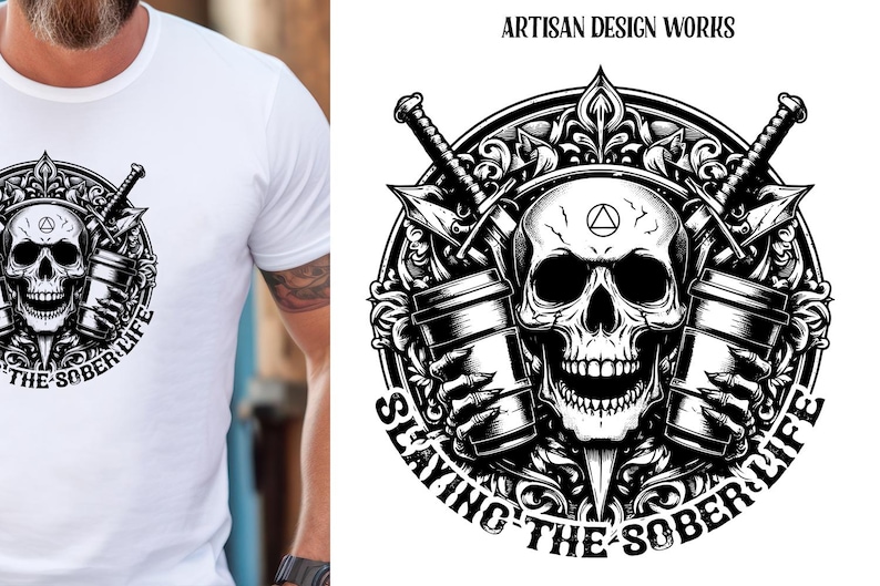 The Sober Life Sublimation Set| Recovery Sublimation| Recovery Shirt ...