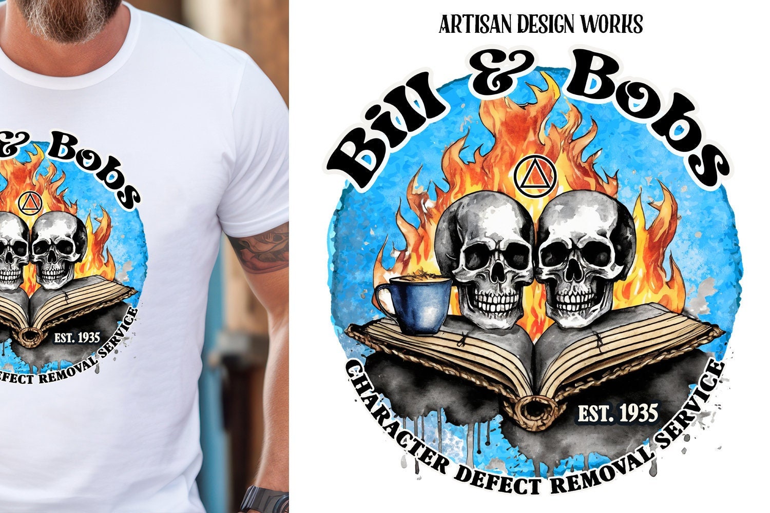 Bill and Bobs| Sober Sublimation | Recovery Sublimation| Recovery Shirt ...