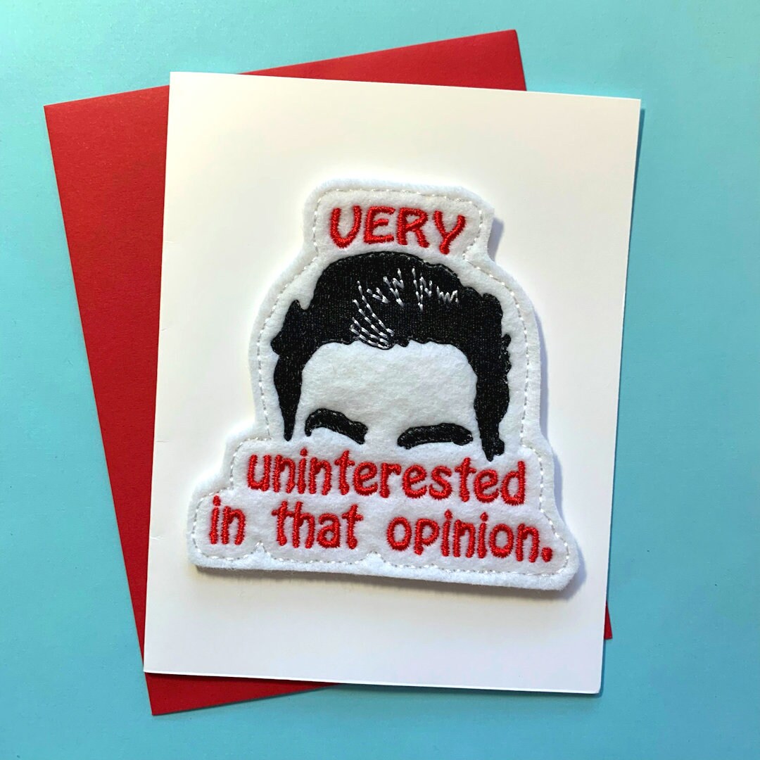 Very Uninterested | David Rose | Magnet | Schitt’s Creek | David Magnet ...