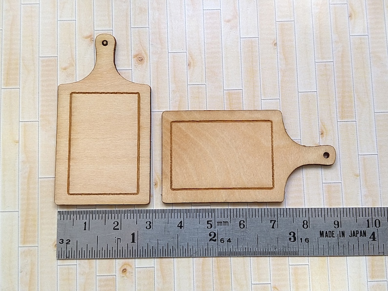 2pcs Miniature Wood Bread Board Mini Cutting Board Mini - Etsy