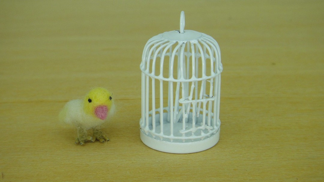 Miniature Birdcage - Vintage Bird Cage - Small Bird Cage - Wedding ...