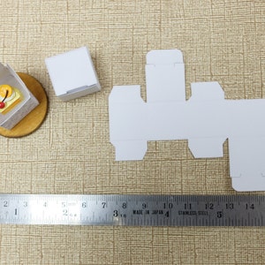 10pcs Mini Paper Box - Miniature Box - Gifts Packaging - Mini Cube Box ...