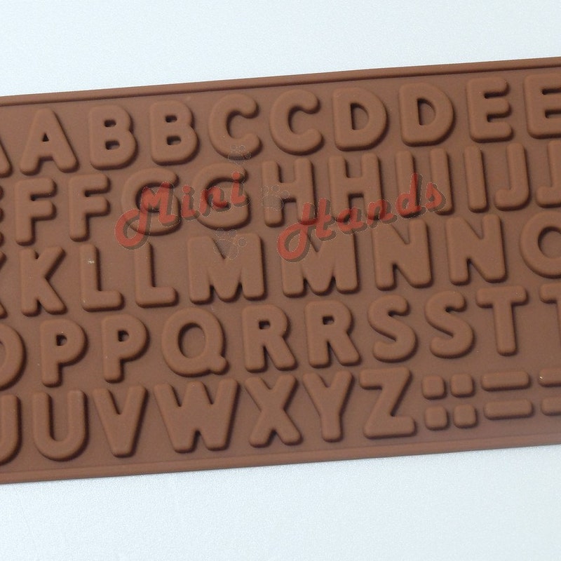 Chocolate Letter Mold - Etsy