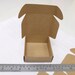 10pcs Paper Box 3.35 X 3.35 X 1.38" - Kraft Paper Box- Brown Paper Box ...
