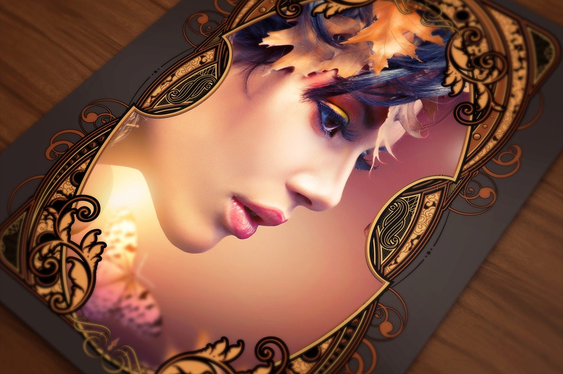 10 Frames Vol.4 - Vintage Ornament - Etsy