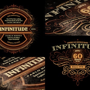 Complex Logos/signs/badges V.1 - Etsy