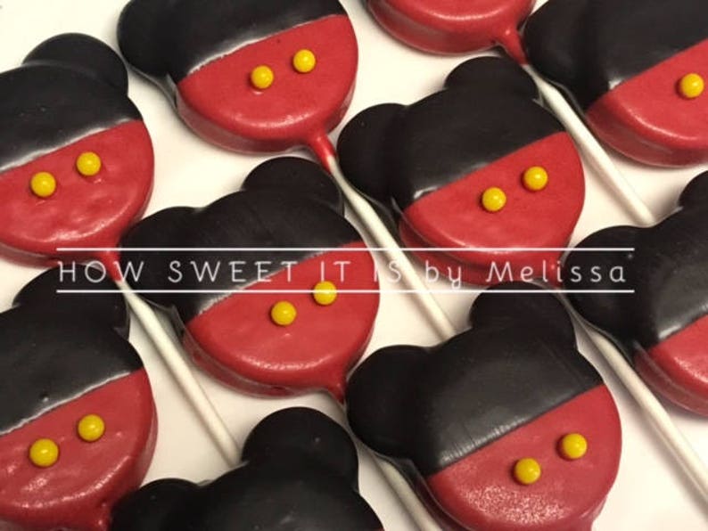 Mickey Mouse Assortment - Oreos Pops, Graham Crackers and Chocolate ...