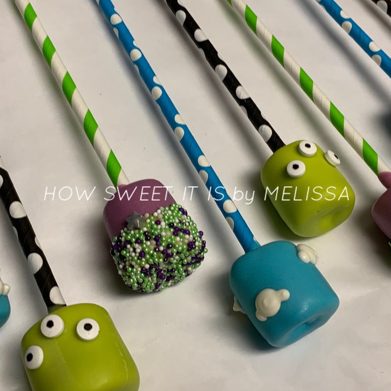 Two Infinity and Beyond Assortment Chocolate Lollipops | Etsy