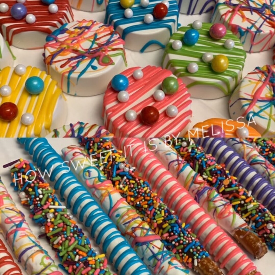Paint Party Package - Oreos and Pretzels - Etsy