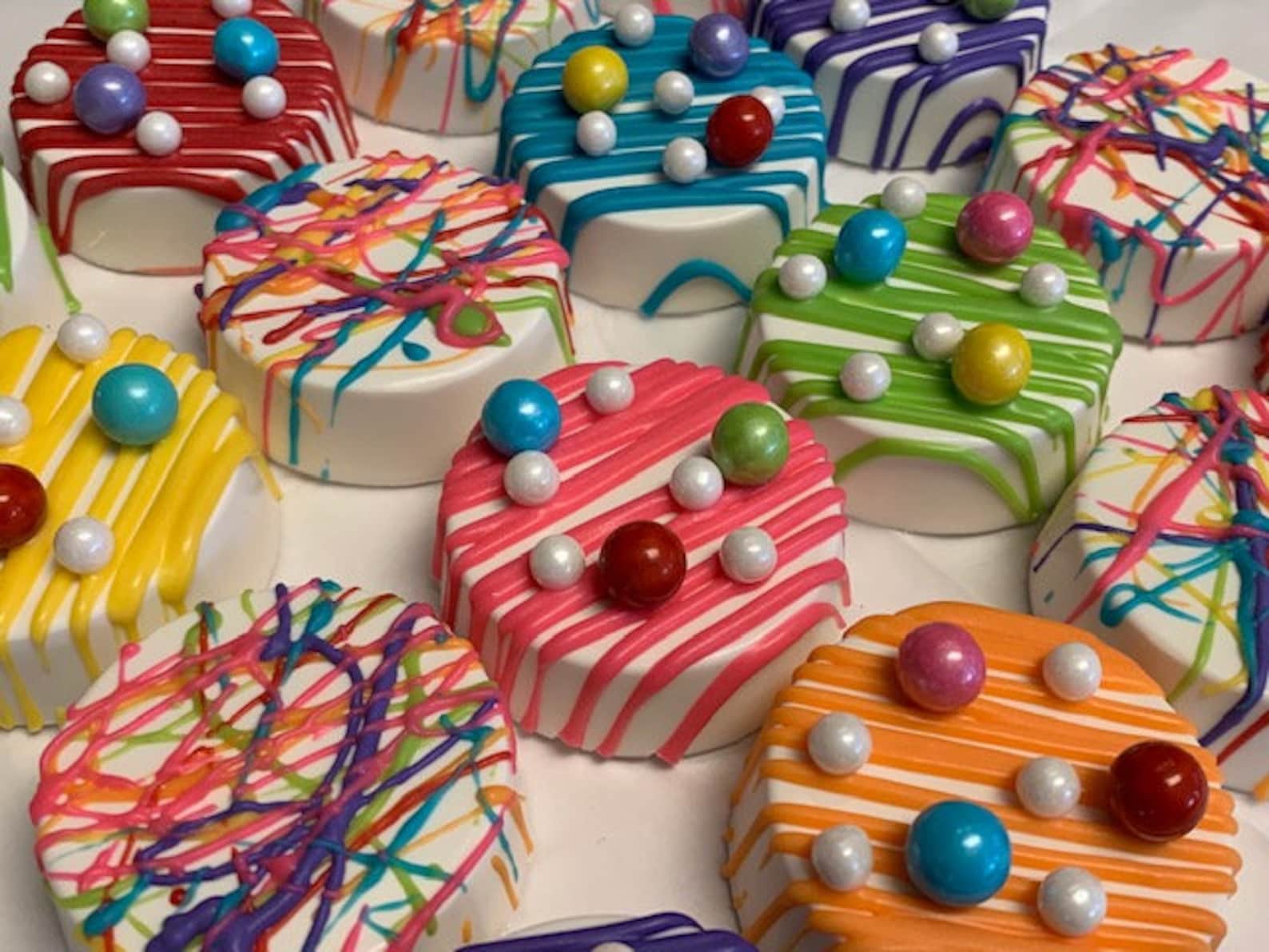 Paint Party Package Oreos and Pretzels | Etsy