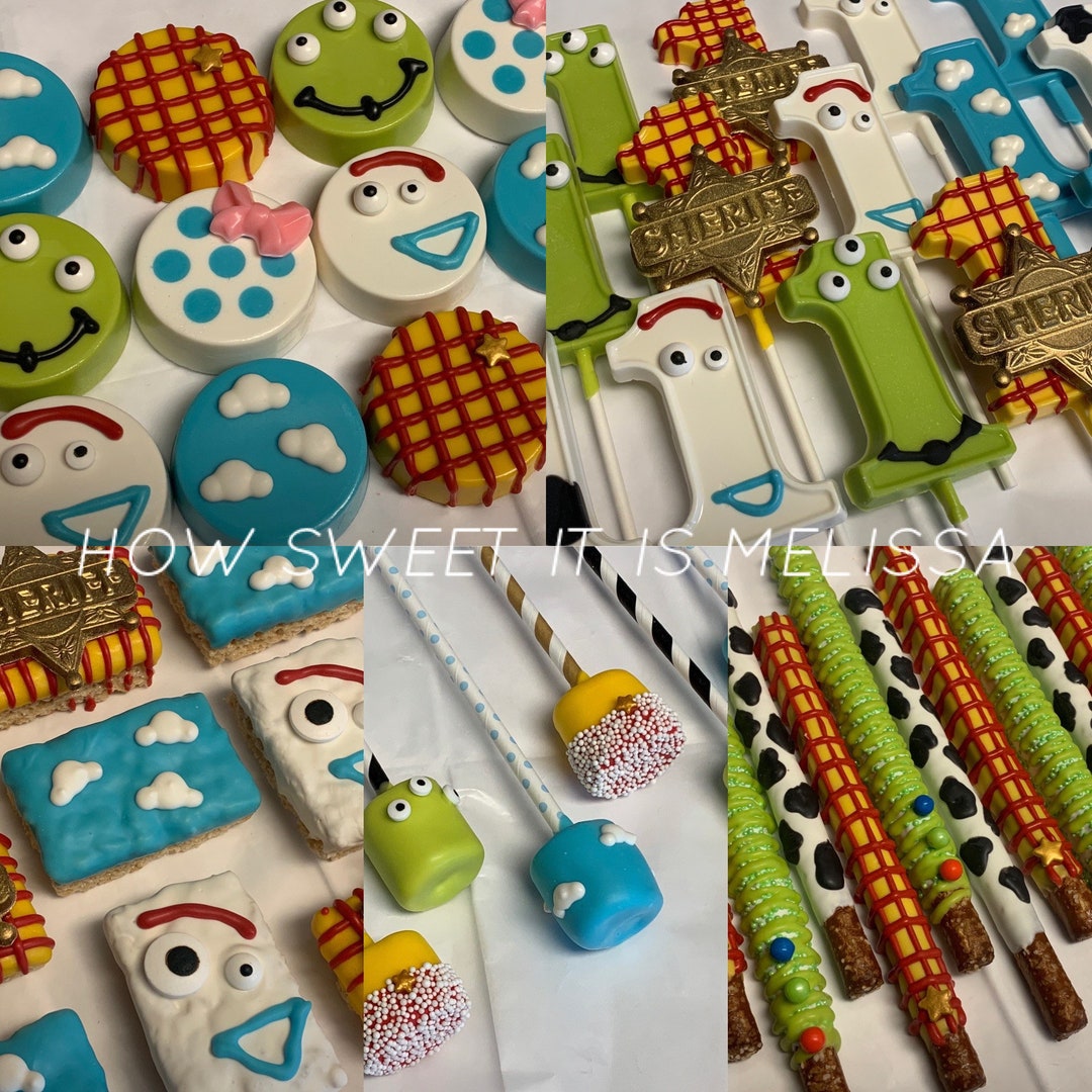 Toy Story Inspired Assortment Chocolate Lollipops Oreos - Etsy