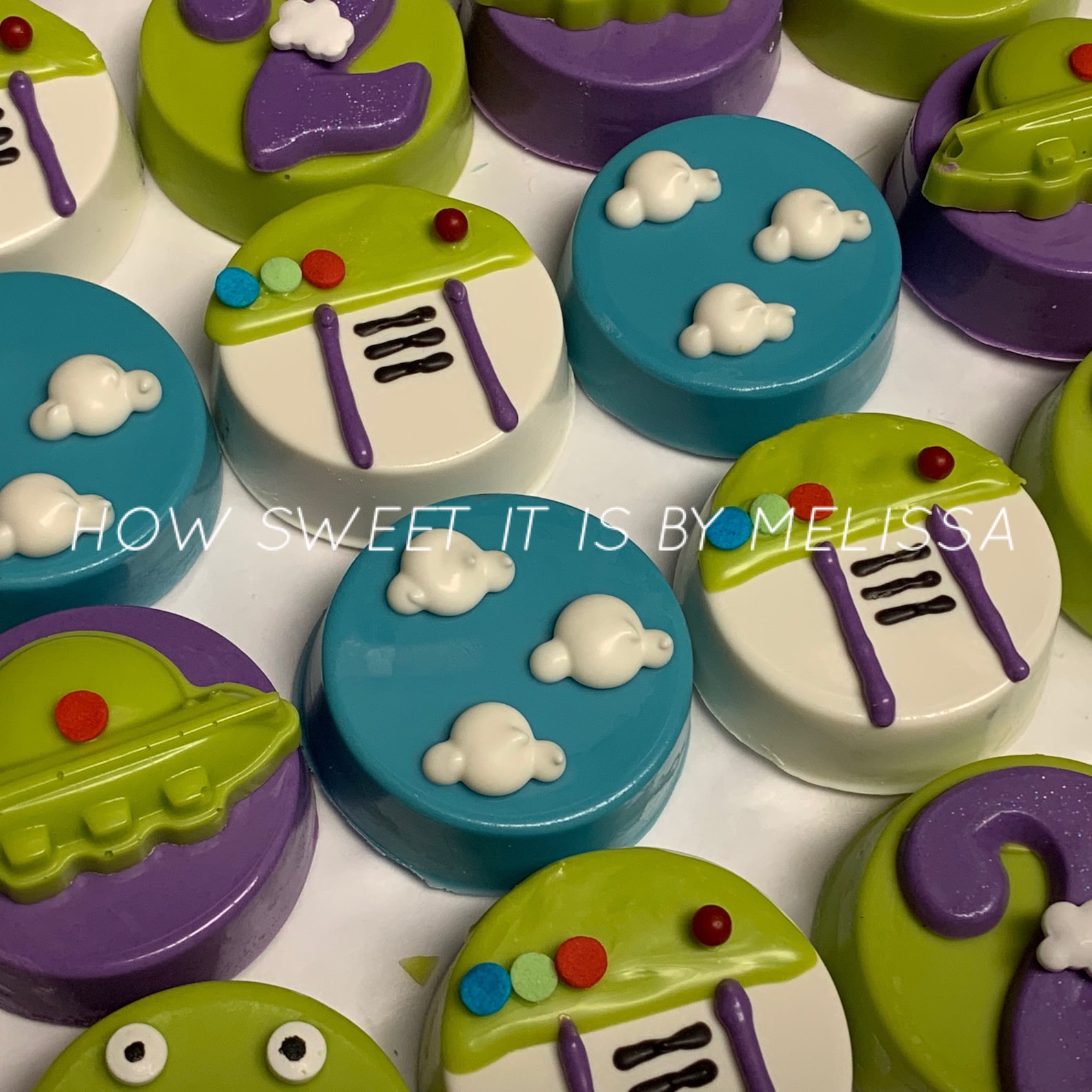 Two Infinity and Beyond Assortment Chocolate Lollipops - Etsy