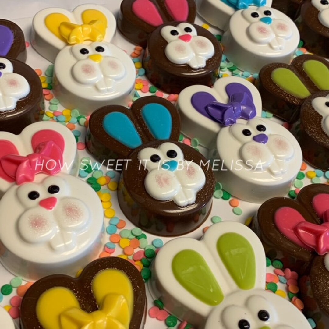 Easter Bunny Double Stuffed Oreos (1 Dozen) - Easter, Passover - Etsy