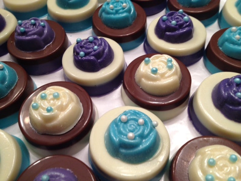 Chocolate Covered Double Stuffed Oreos With Rose 1 Dozen - Etsy