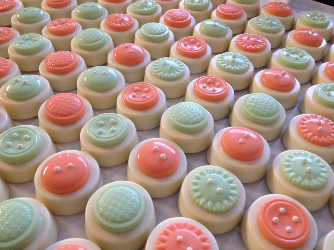 Button Chocolate Covered Double Stuffed Oreos (1 Dozen) - Baby Shower ...