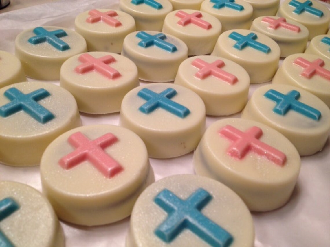 Chocolate Covered Double Stuffed Oreos With Cross 1 Dozen - Etsy