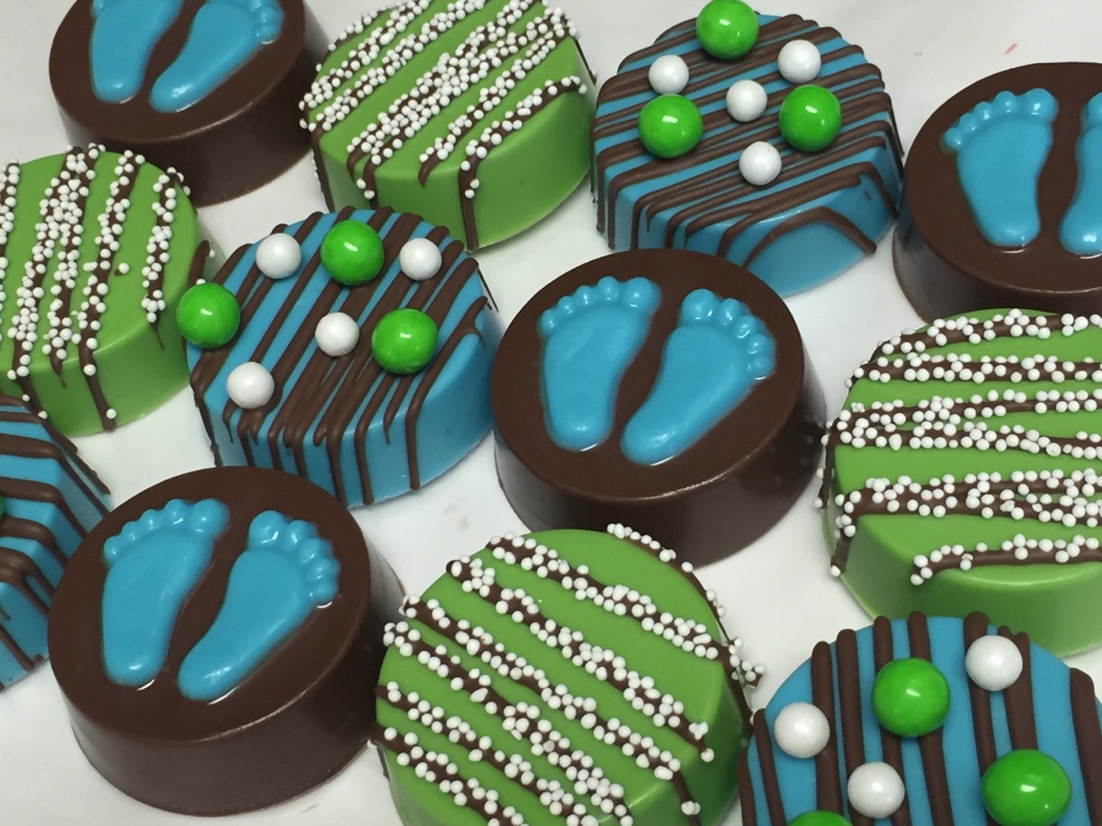 Baby Themed Chocolate Covered Double Stuffed Oreos Baby - Etsy