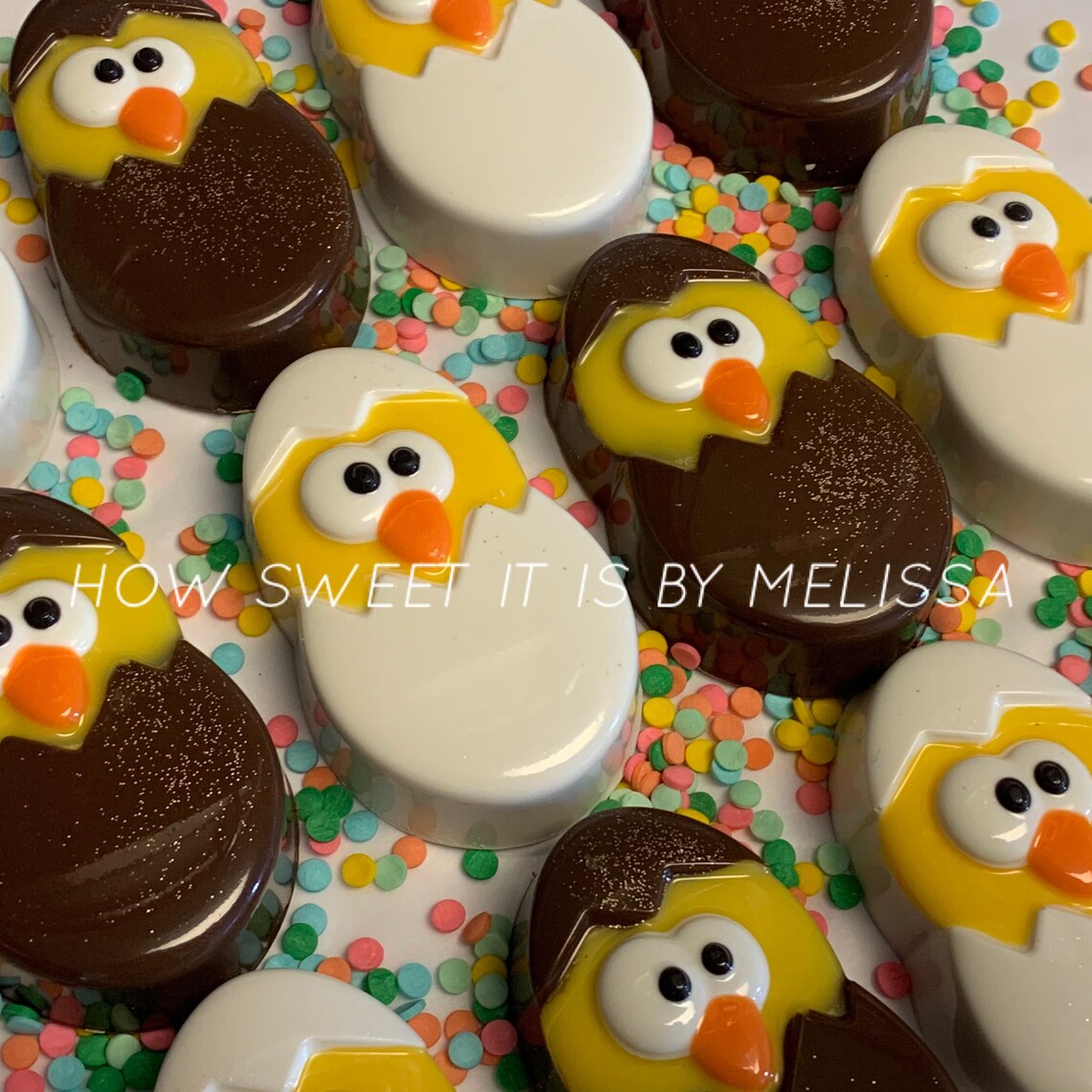 Chick Double Stuffed Oreos 1 Dozen Easter Passover Baby - Etsy