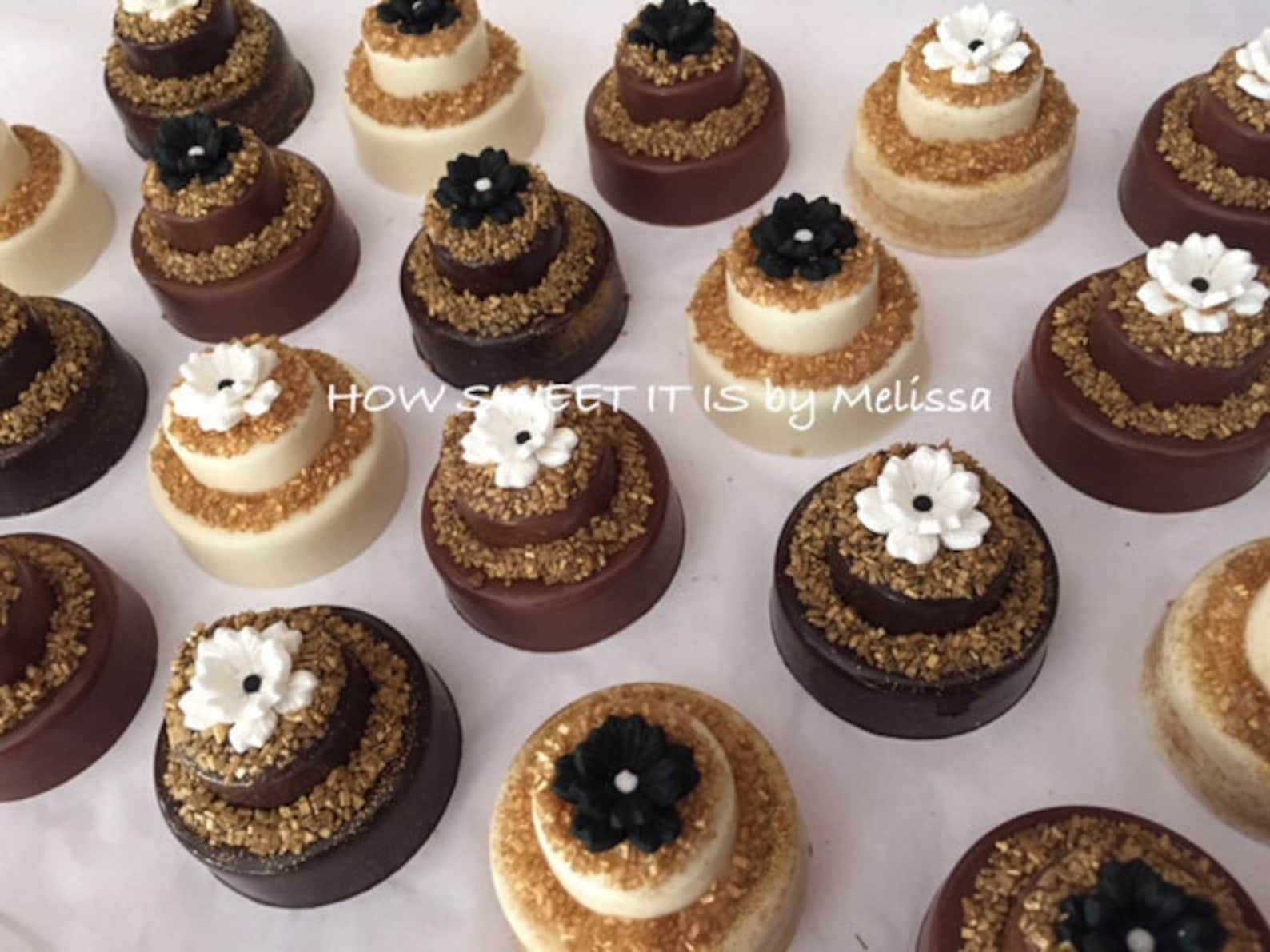 Mini Chocolate Wedding/birthday Cake - Etsy