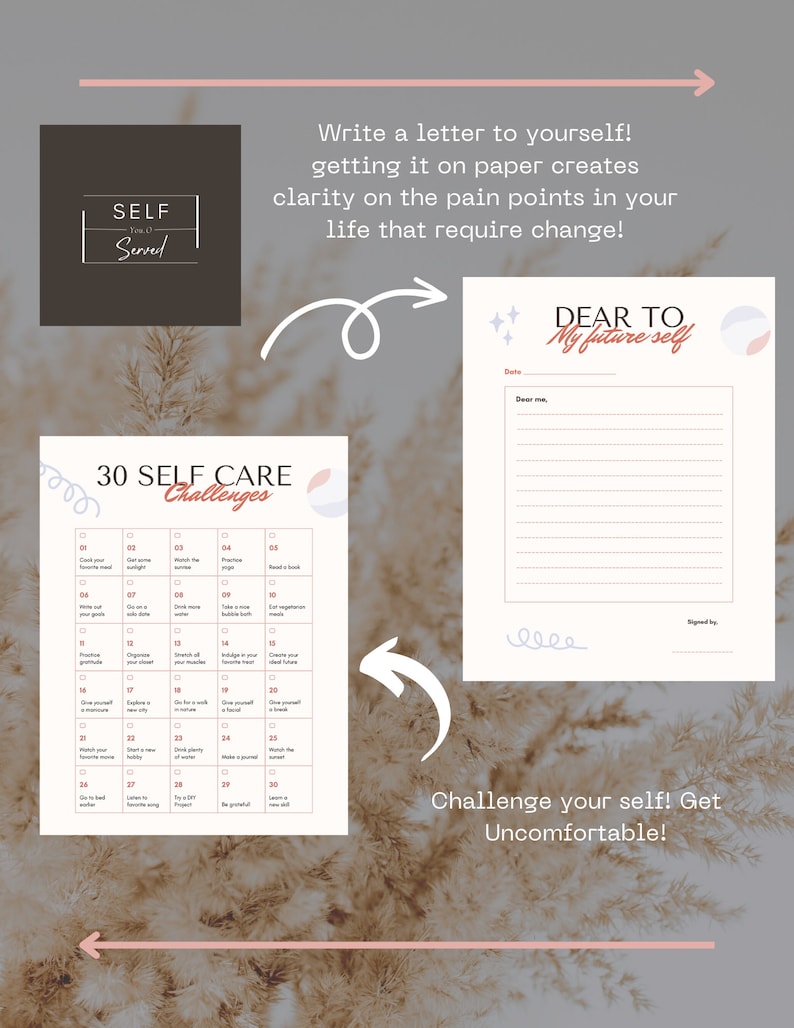 SELF SERVED YOU.O Self Care Digital Planner - Etsy