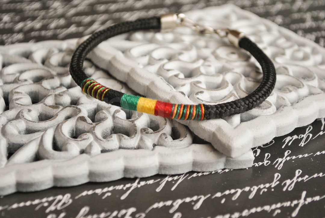 Rasta Costa Rica Bracelet Costa Rican Jewelry Rasta - Etsy