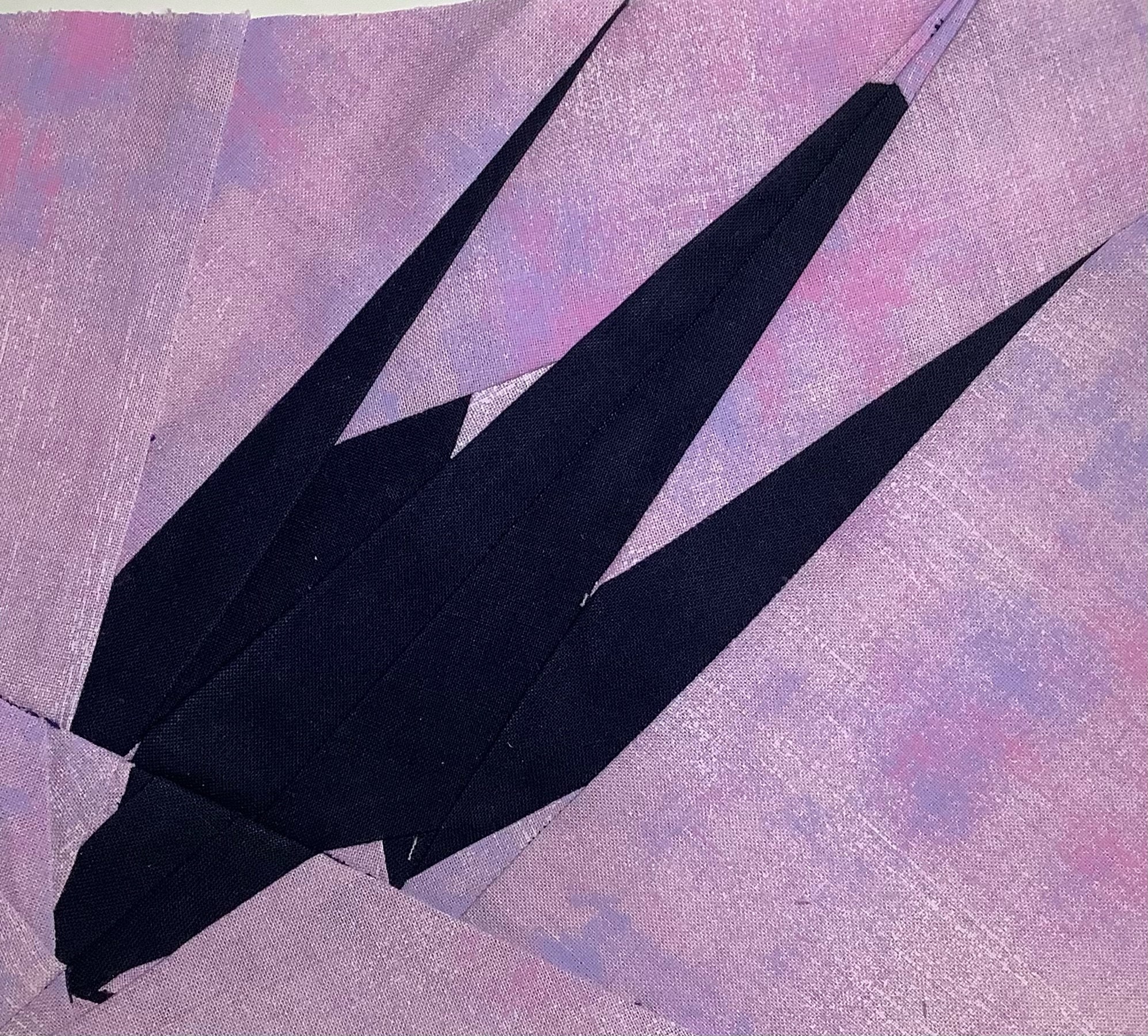 The Peregrine Falcon Dive Foundation Paper Piecing Pattern, FPP Quilt ...