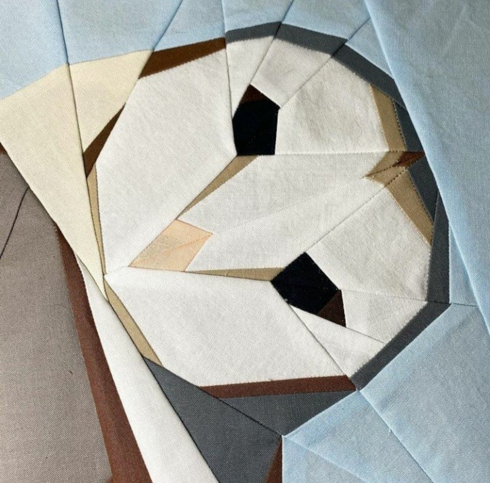 The Curious Owl Foundation Paper Piecing Pattern Barn Owl - Etsy