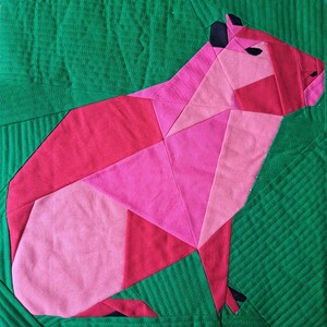 The Capybara Series - Alice, Foundation Paper Piecing Pattern, FPP ...