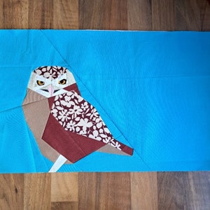 The Grumpy Little Owl FPP Quilt Pattern, Foundation Paper Piecing - Etsy