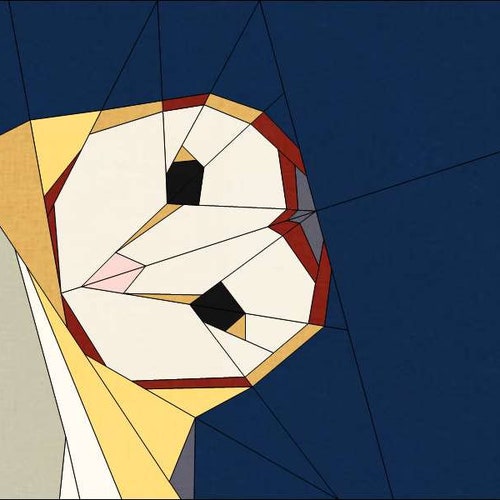 Owl Foundation Paper Piecing Pattern - Etsy