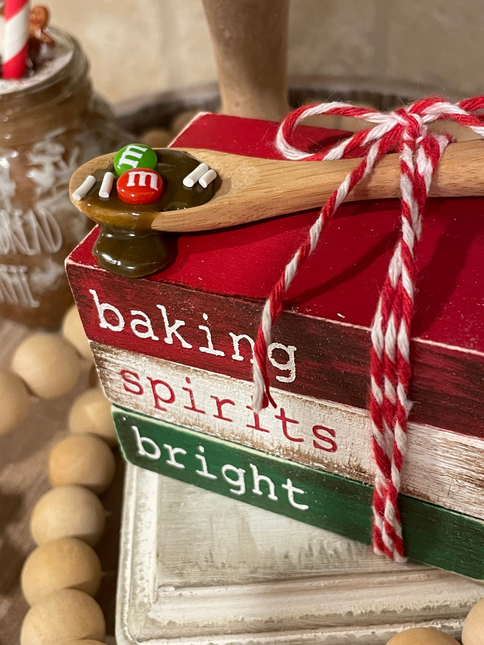 Christmas Mini Book Stack - Etsy