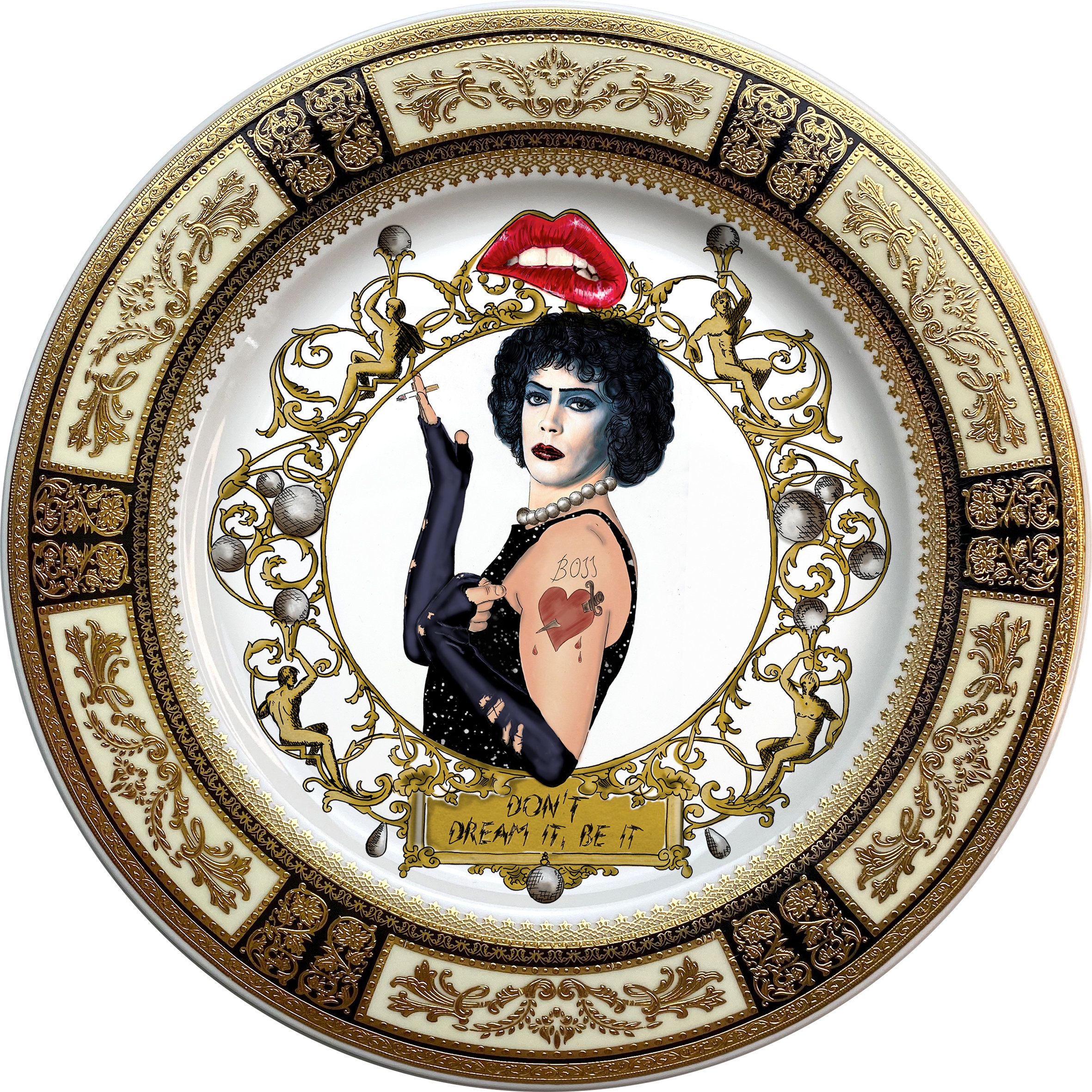 The Rocky Horror Picture Show - Fine China Plate - Serie - #0740 - Etsy