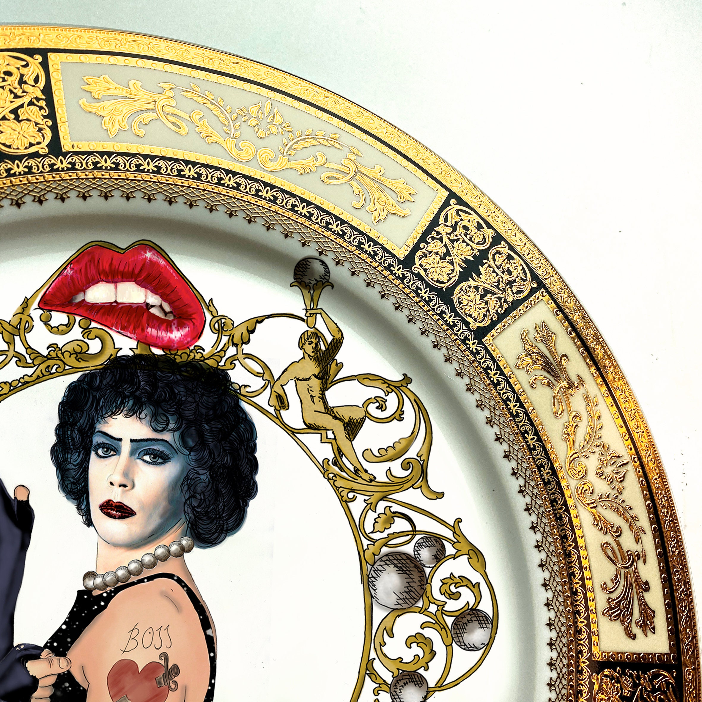 The Rocky Horror Picture Show - Fine China Plate - Serie - #0740 - Etsy