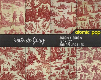 French Toile - Etsy