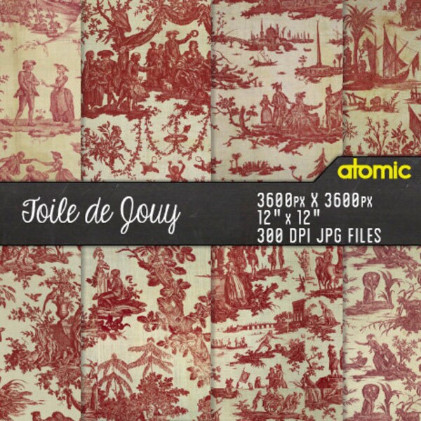 French Wallpaper - Etsy