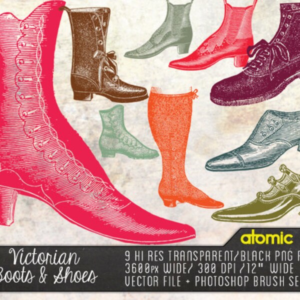 Victorian Boots - Etsy