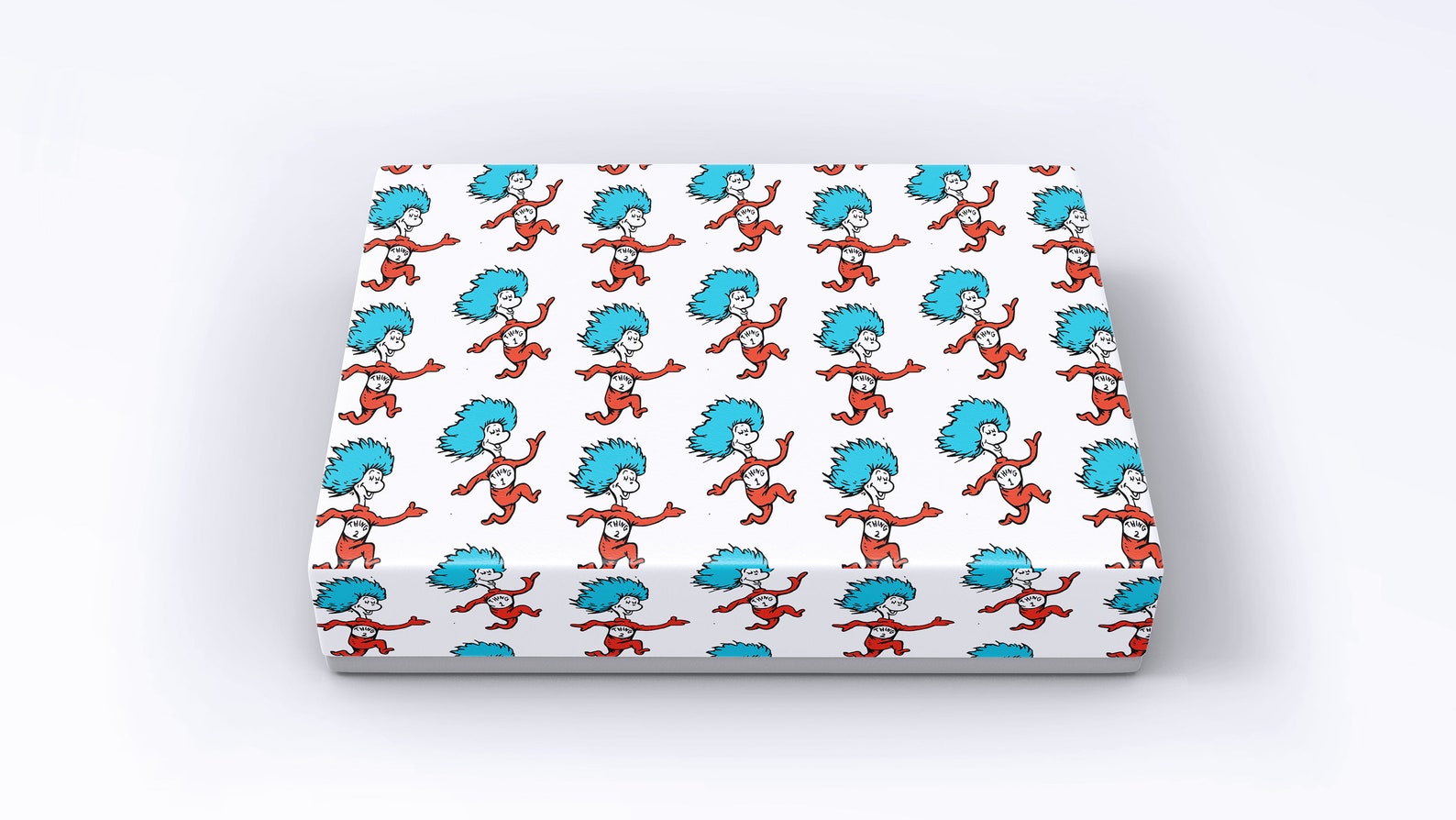 Instant Download // Dr. Seuss Inspired Cat in the Hat Red Blue ...