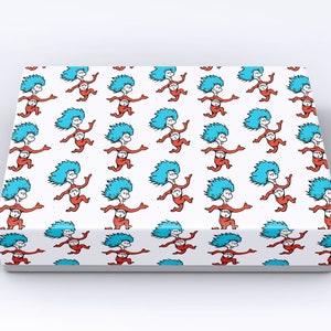 Instant Download // Dr. Seuss Inspired Cat in the Hat Red Blue ...