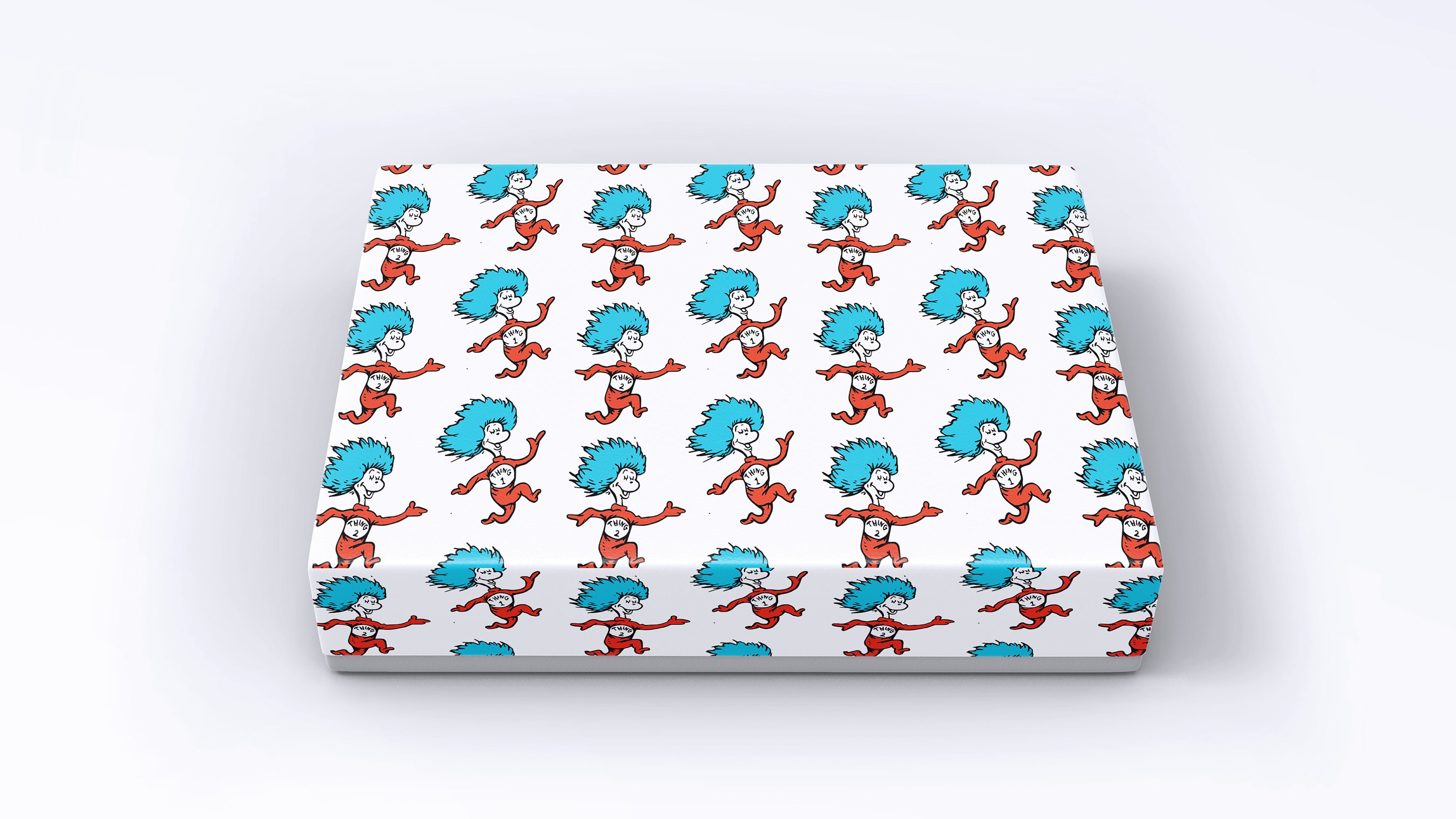 Instant Download // Dr. Seuss Inspired Cat in the Hat Red Blue ...