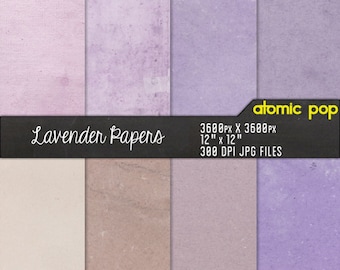 Lavender Digital Paper 40 Purple Patterns in Seamless Format - Etsy