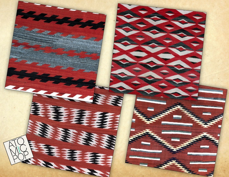 Instant Download // Native American Tapestry Rugs Textures ...
