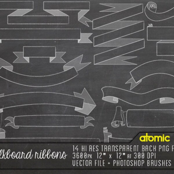 Chalkboard Ribbon - Etsy