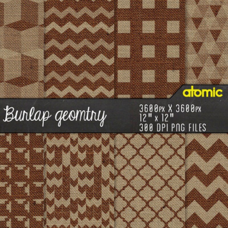 Burlap Triangle - Etsy