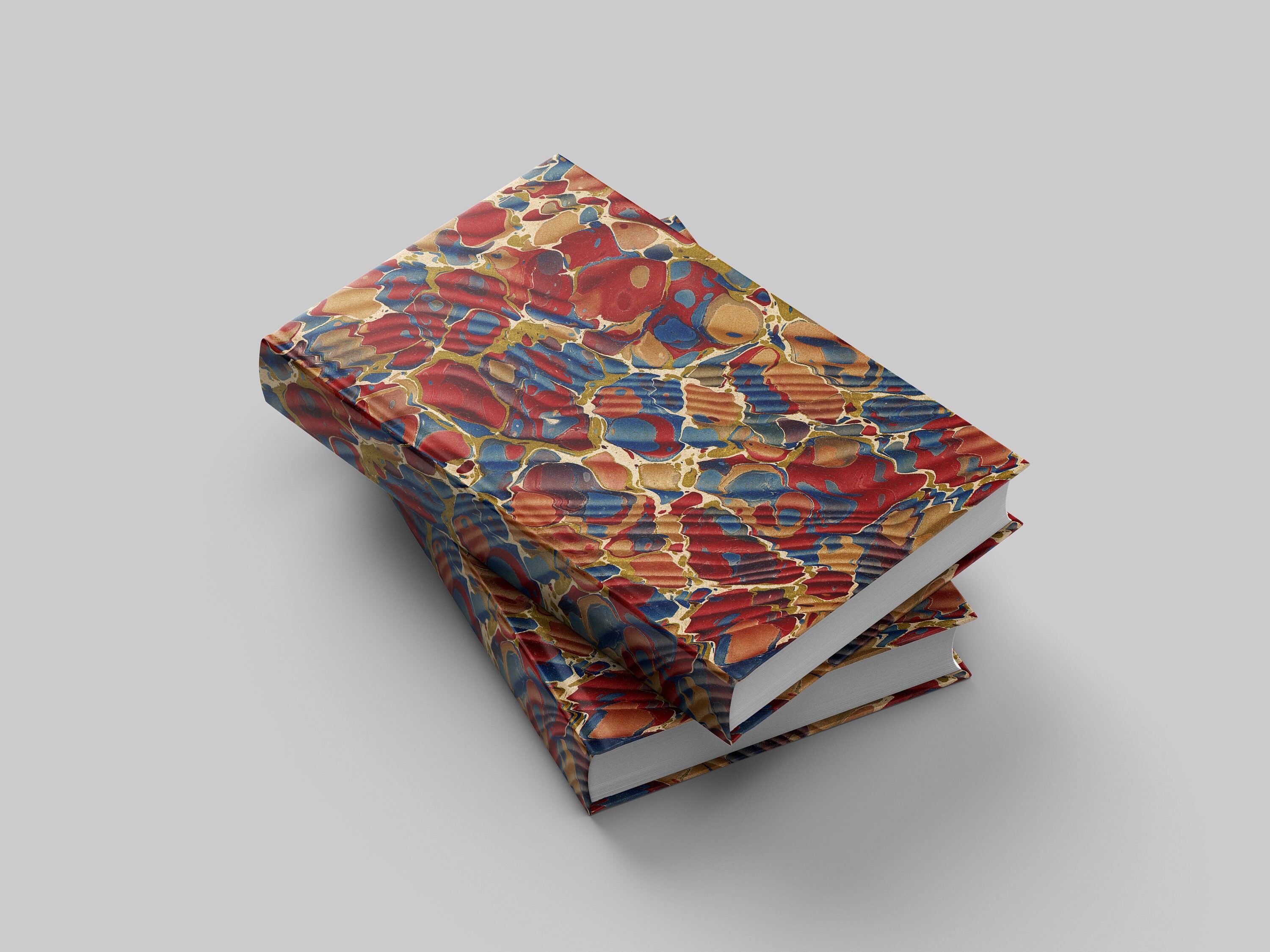 Instant Download // Antique Marble Book Cover Mulberry Paper Digital ...