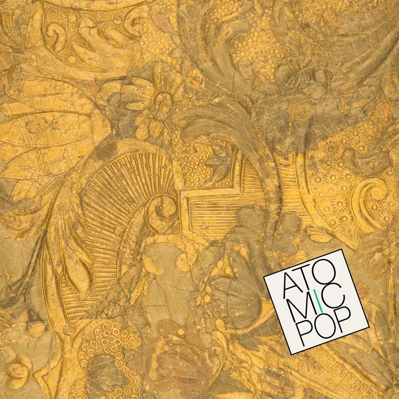 Antique Gilded Gold Texture // Instant Download // Decoupage ...