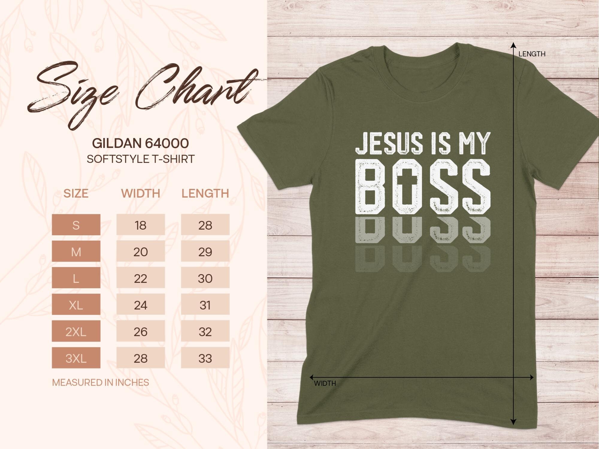 Jesus is My Boss Christian God Jesus Faith Confidence T Shirt Tee - Etsy